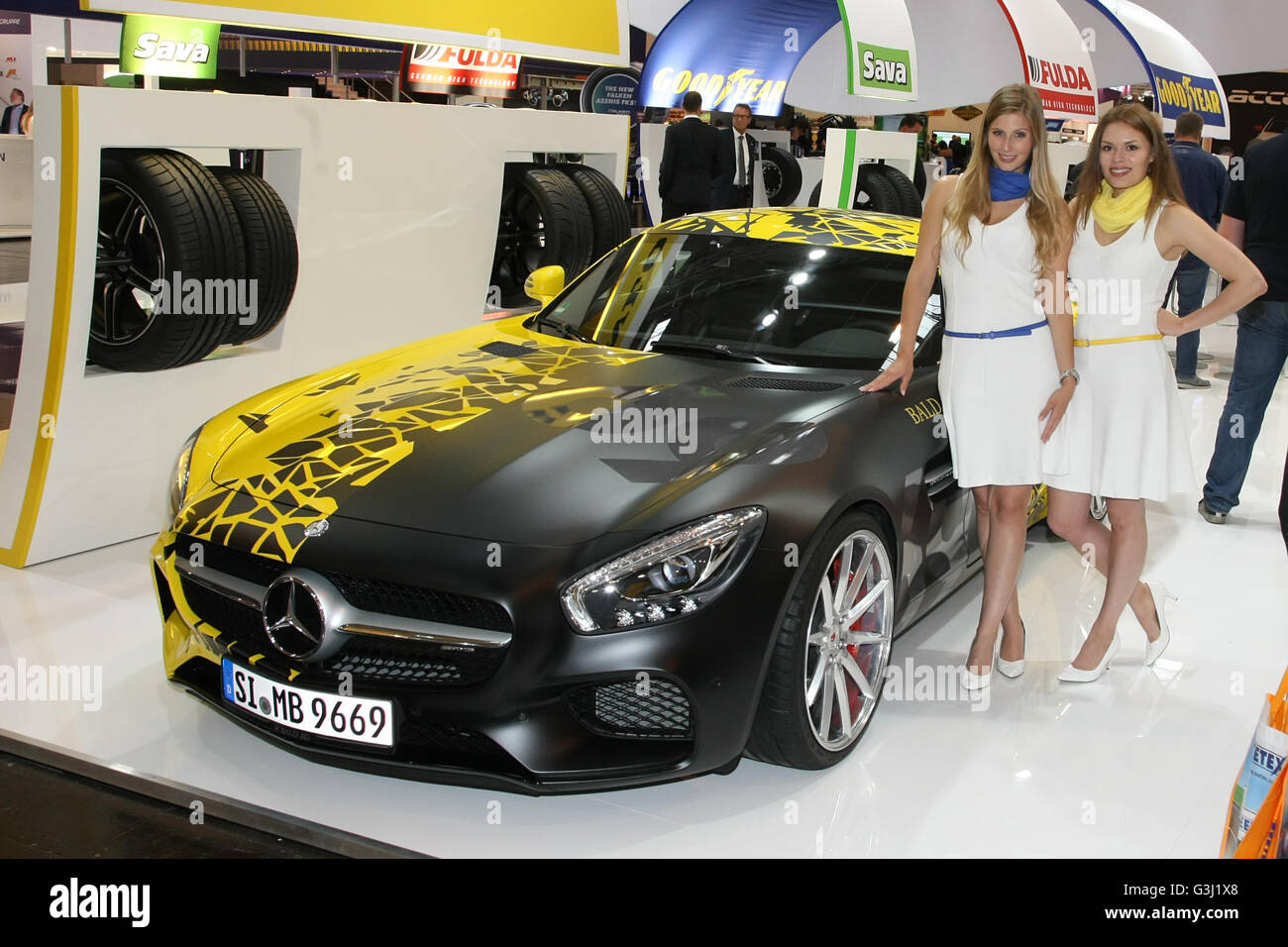 Essen, Germany. 26th May, 2016. Mercedes-Benz AMG GTS during the Reifen ...