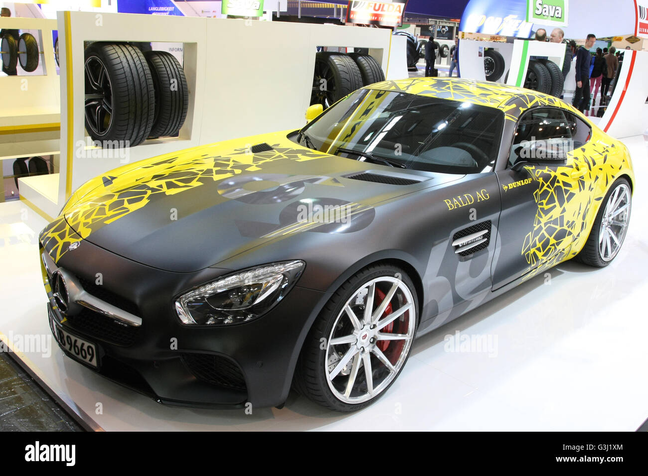 Essen, Germany. 26th May, 2016. Mercedes-Benz AMG GTS during the Reifen ...