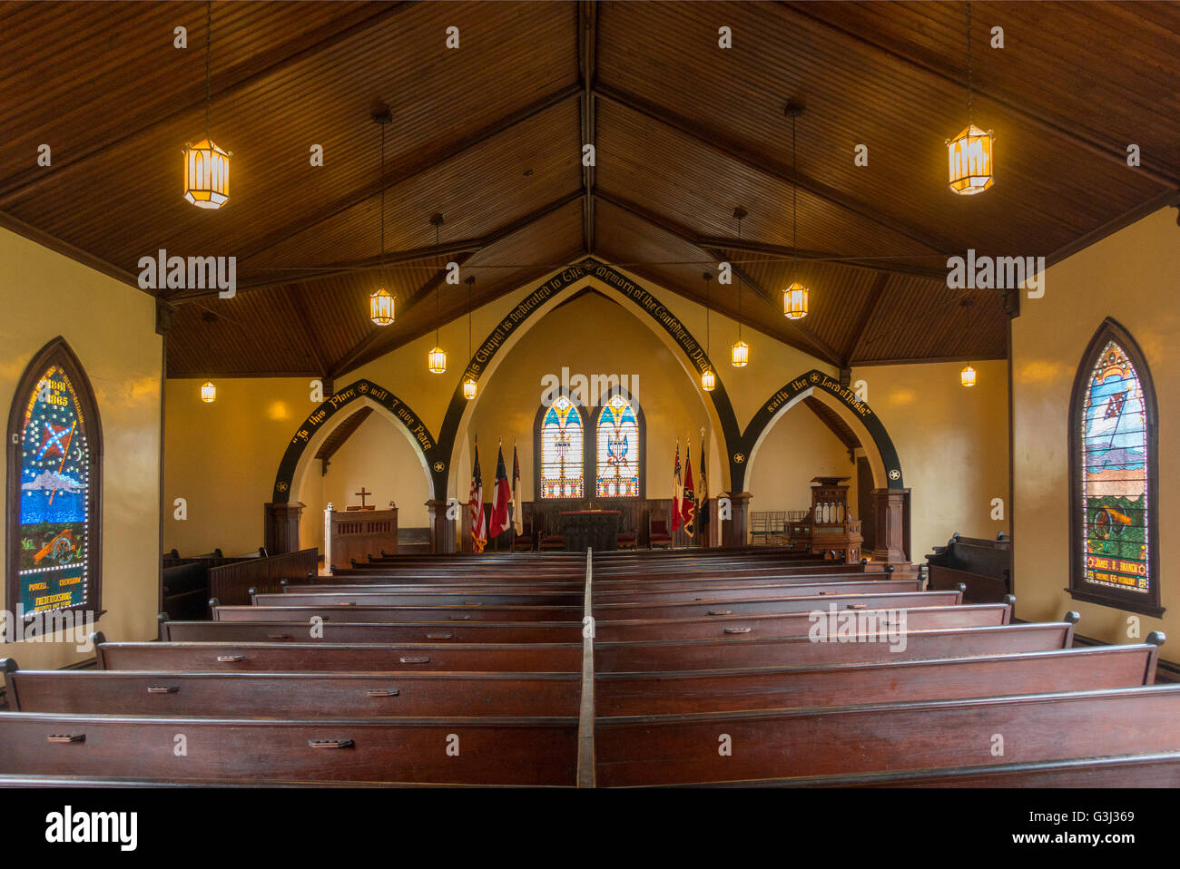Confederate memorial chapel Richmond Virginia VA Stock Photo - Alamy