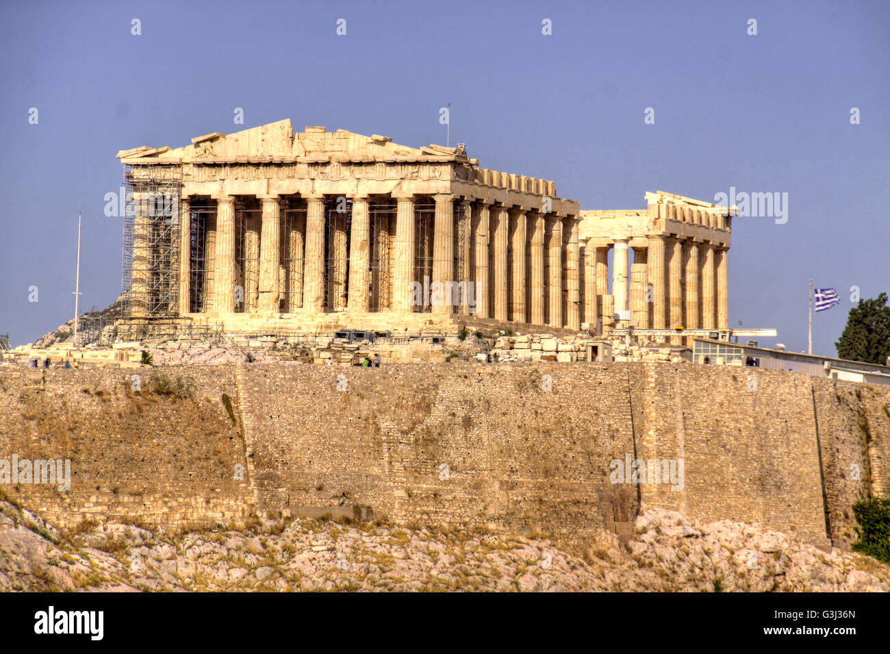Parthenon greece plants hi-res stock photography and images - Alamy