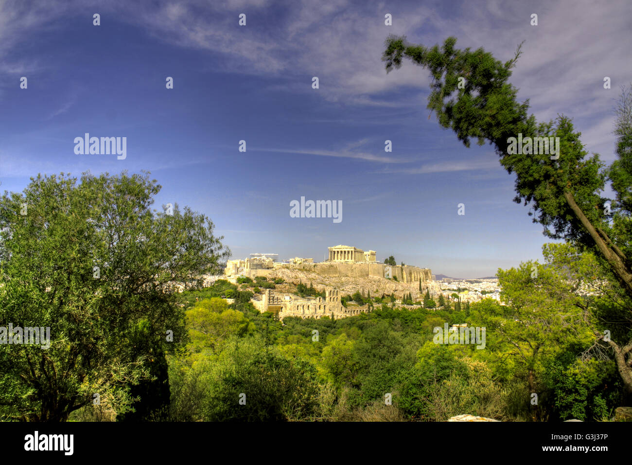 Parthenon greece plants hi-res stock photography and images - Alamy