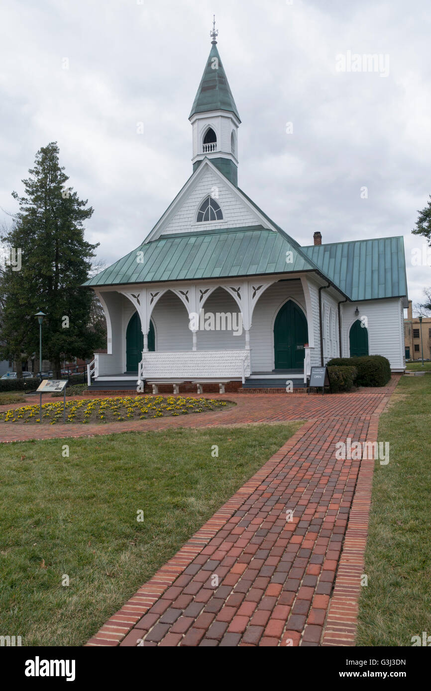 Confederate memorial chapel in Richmond Virginia Stock Photo - Alamy