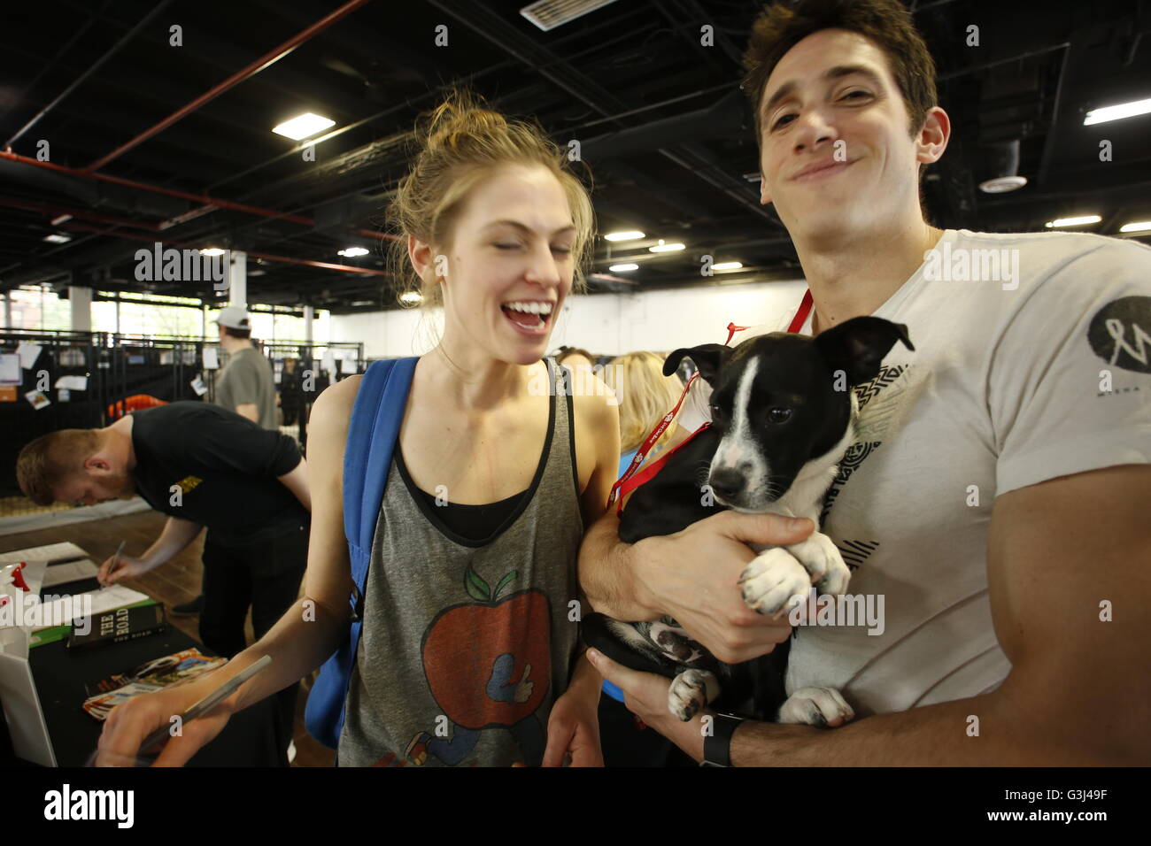 New York City, United States. 14th May, 2016. Jillian Russell & Eric ...