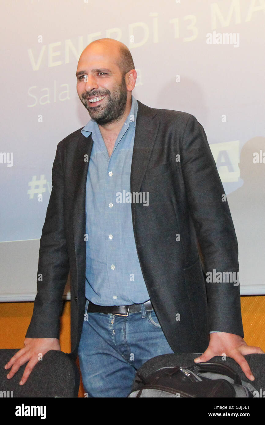 Torino, Italy. 13th May, 2016. Sold out for the event which sees Checco ...