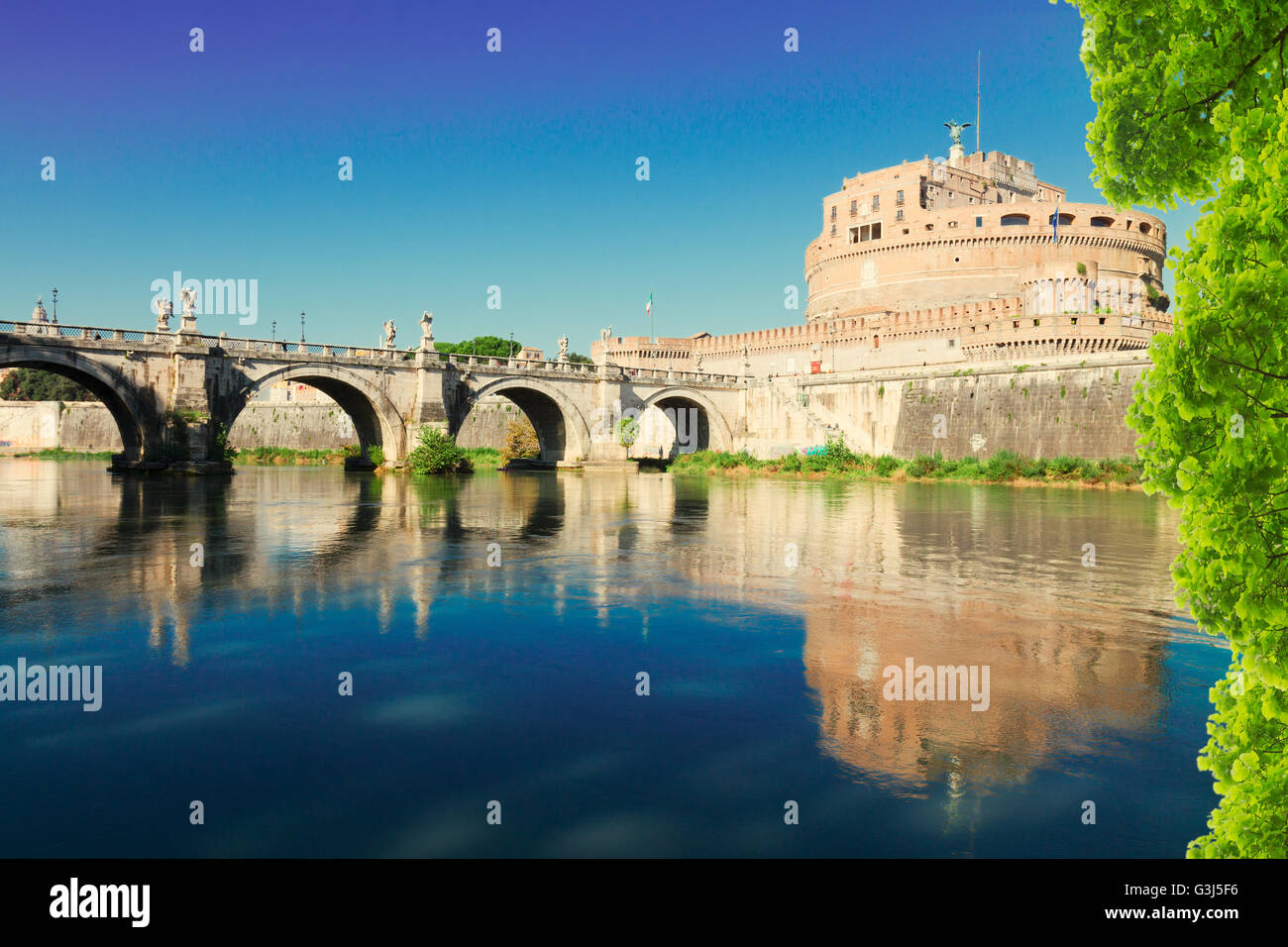 castle st. Angelo, Rome, Italy Stock Photo - Alamy