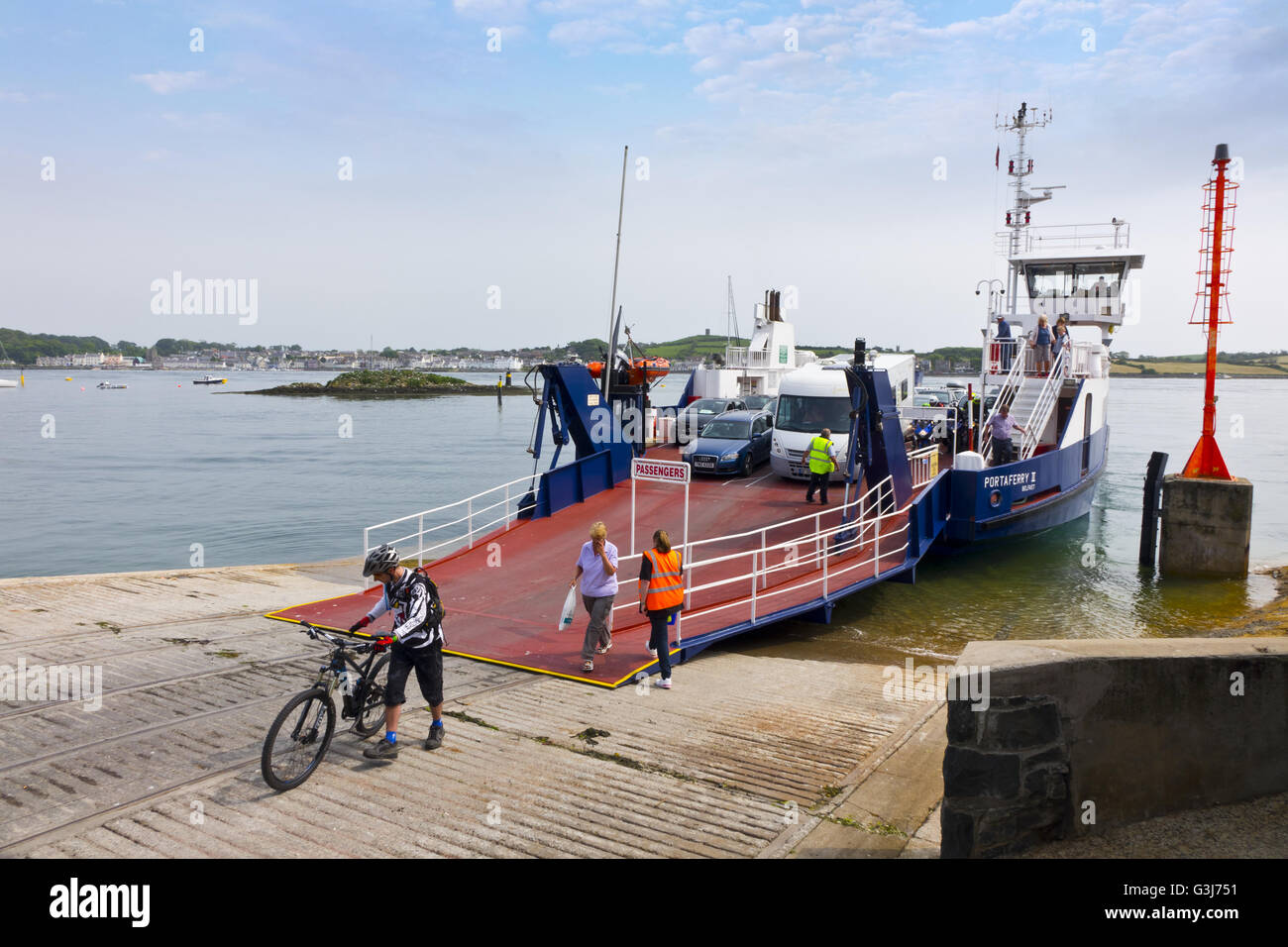 Ferry strangford lough county hi-res stock photography and images - Alamy