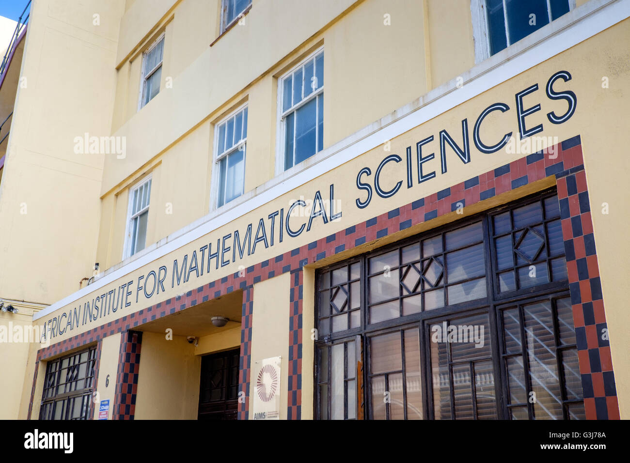 African institute for mathematical sciences building hi-res stock ...