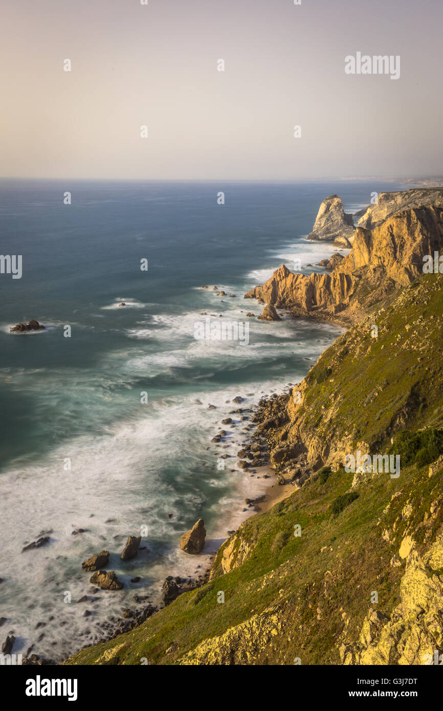Cabo da Roca, Cascais, Portugal Stock Photo - Alamy