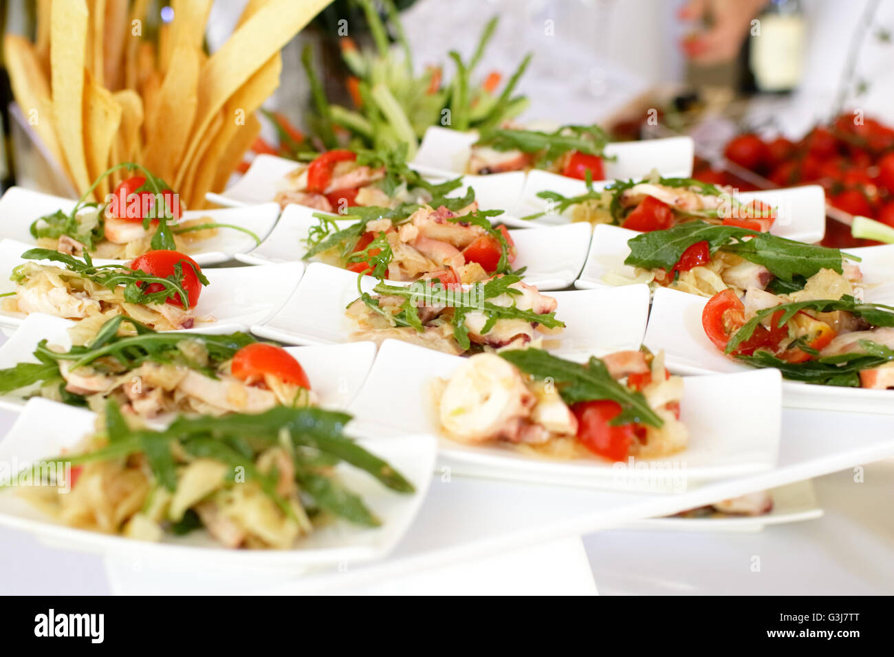 snacks on a buffet Stock Photo - Alamy