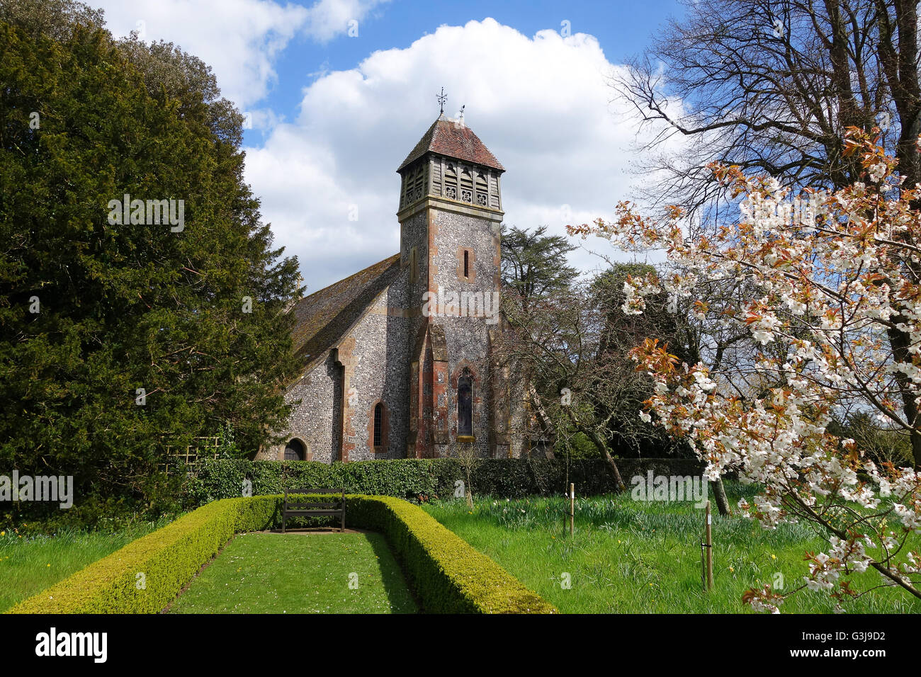 The gardens of hinton ampner hi-res stock photography and images - Alamy