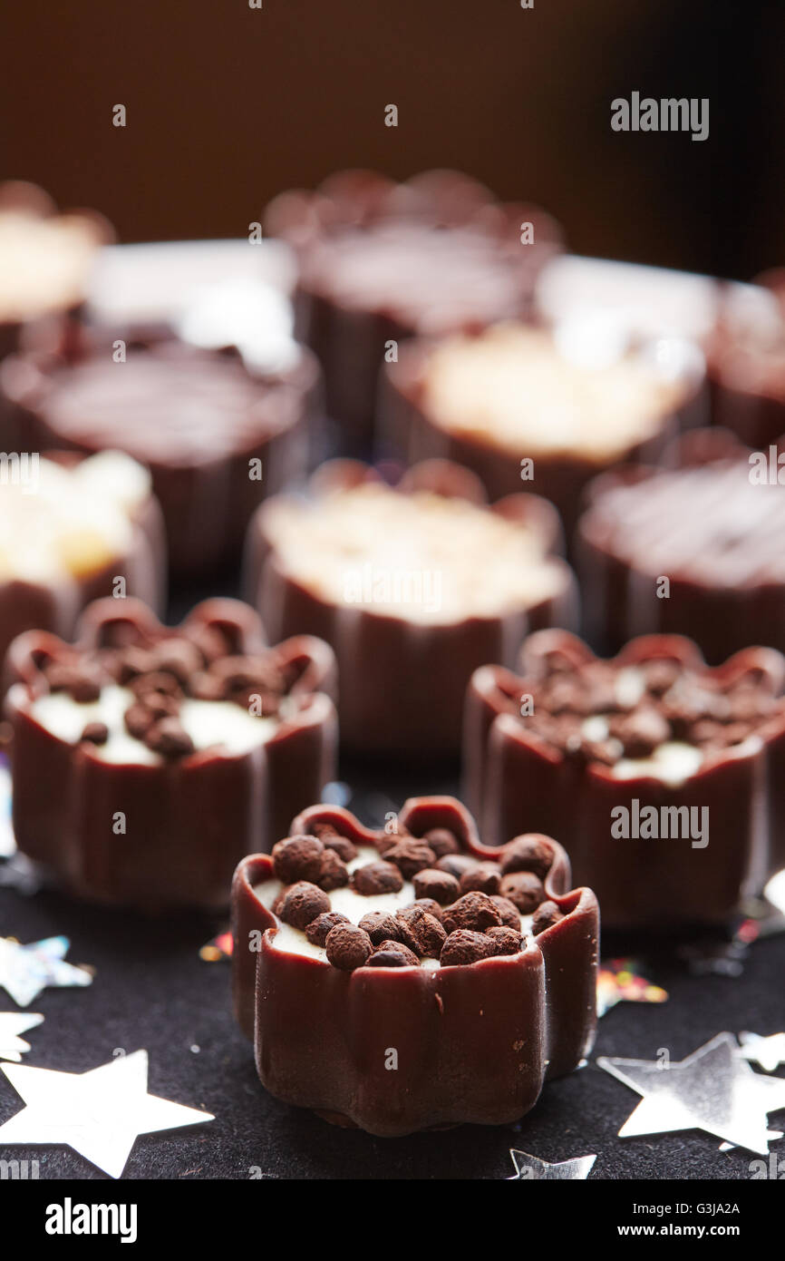 delicious chocolate candies Stock Photo - Alamy