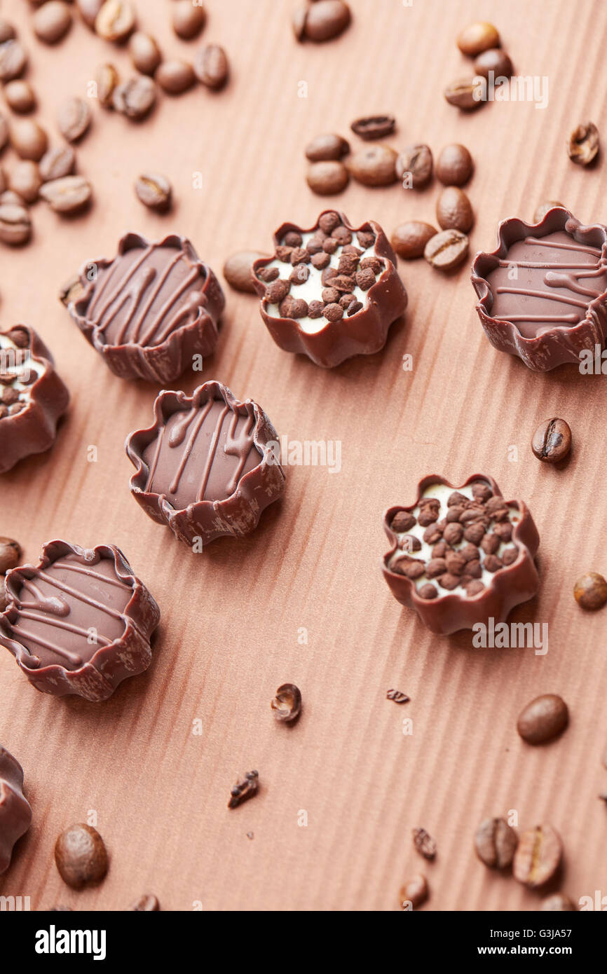 delicious chocolate candies Stock Photo - Alamy