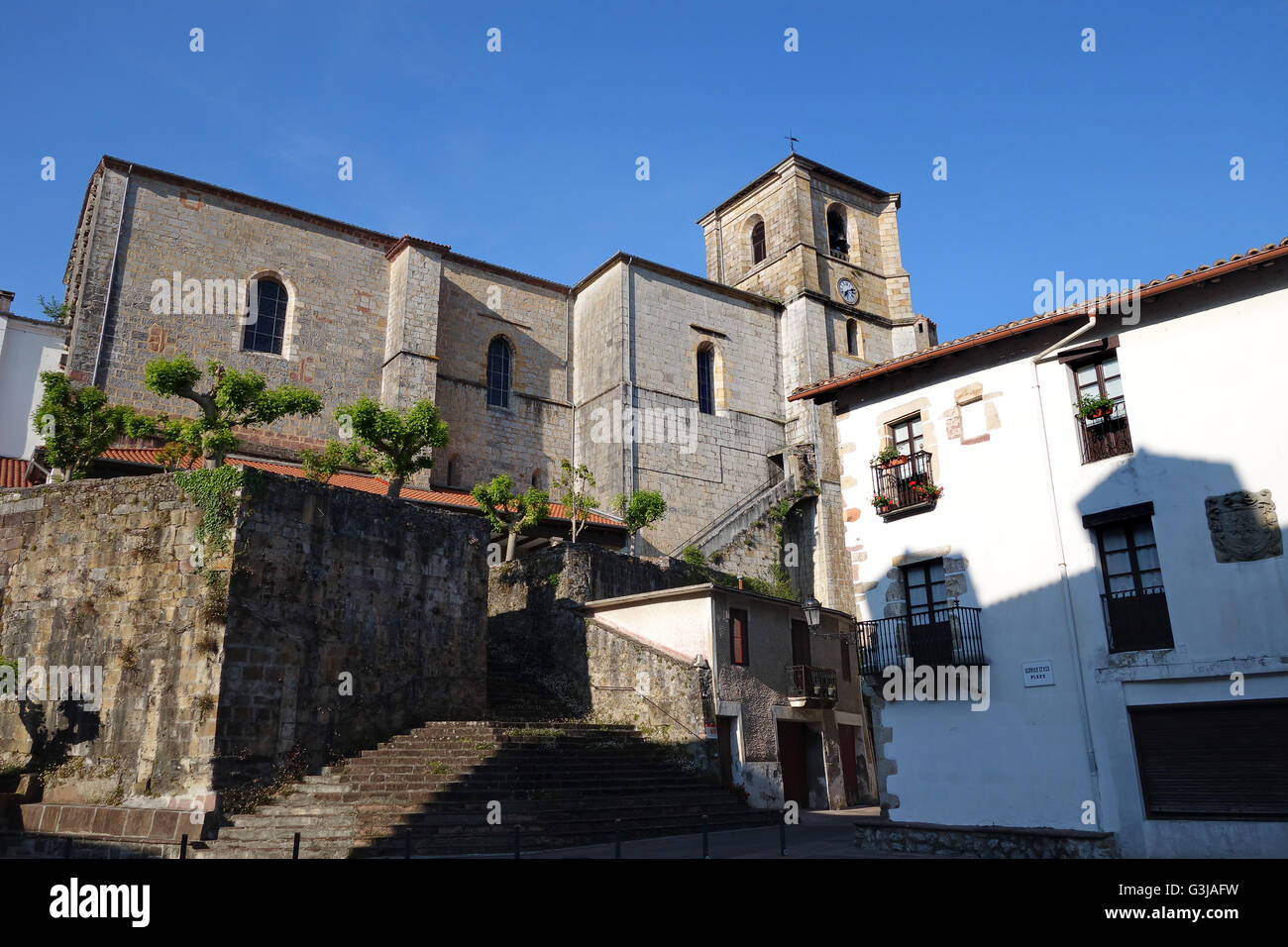 Bera de Bidasoa Basque country Navarre Spain Vera de Bidasoa Stock ...