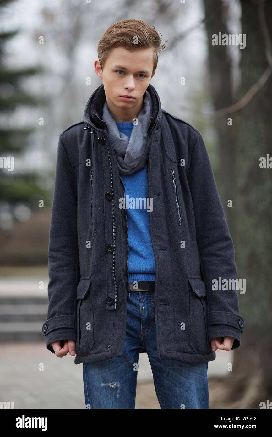 portrait of a man on the nature Stock Photo - Alamy
