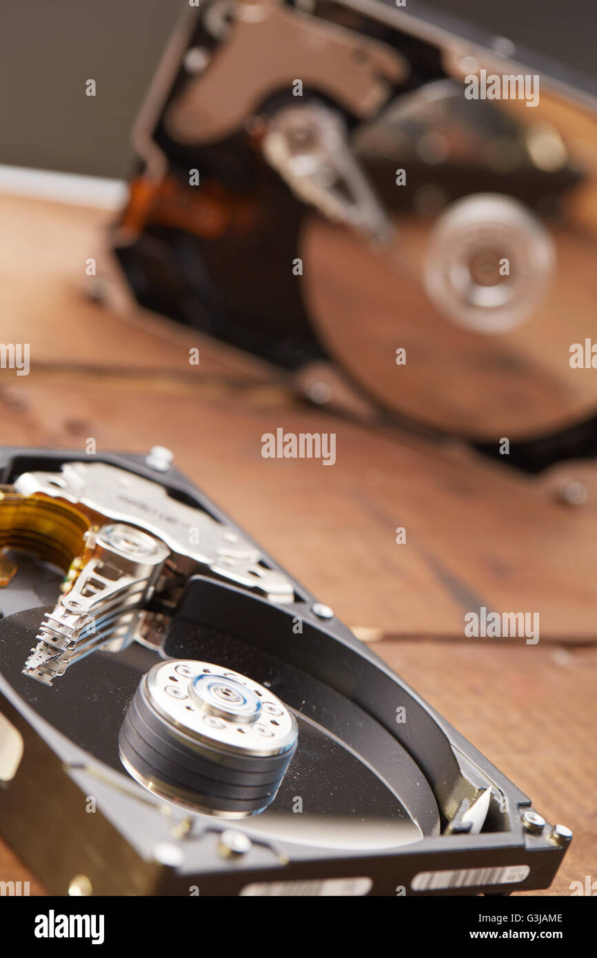 hard disk closeup Stock Photo - Alamy