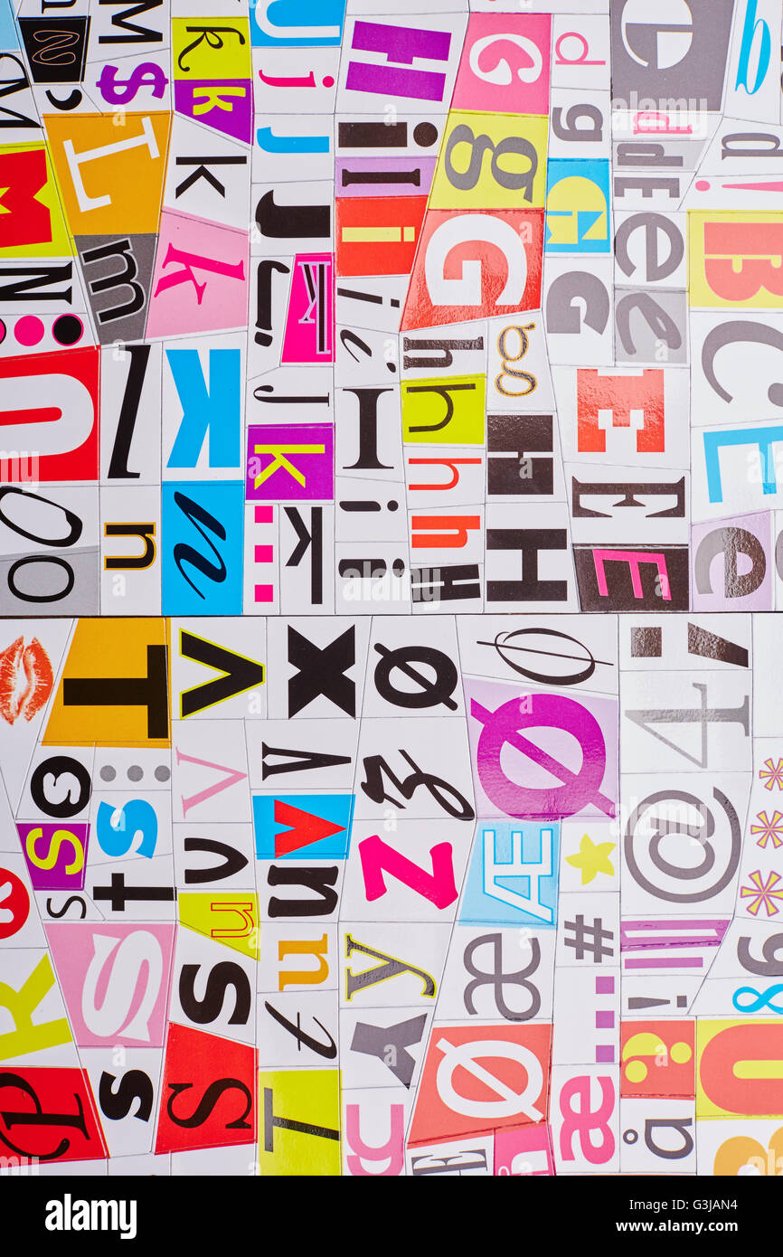 Magazine clippings hi-res stock photography and images - Alamy