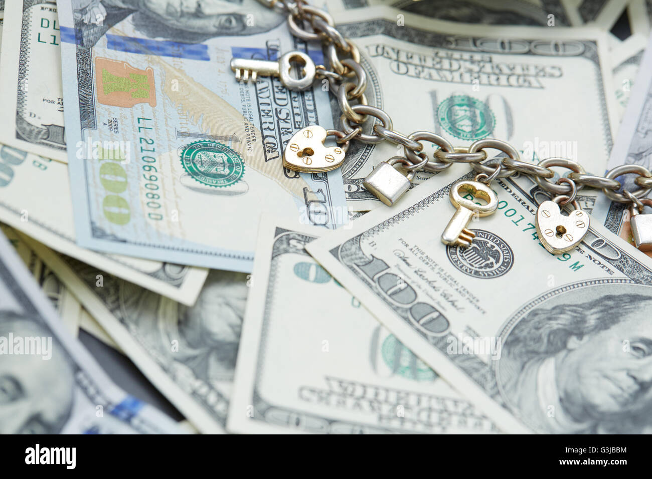 money - keys and locks Stock Photo - Alamy