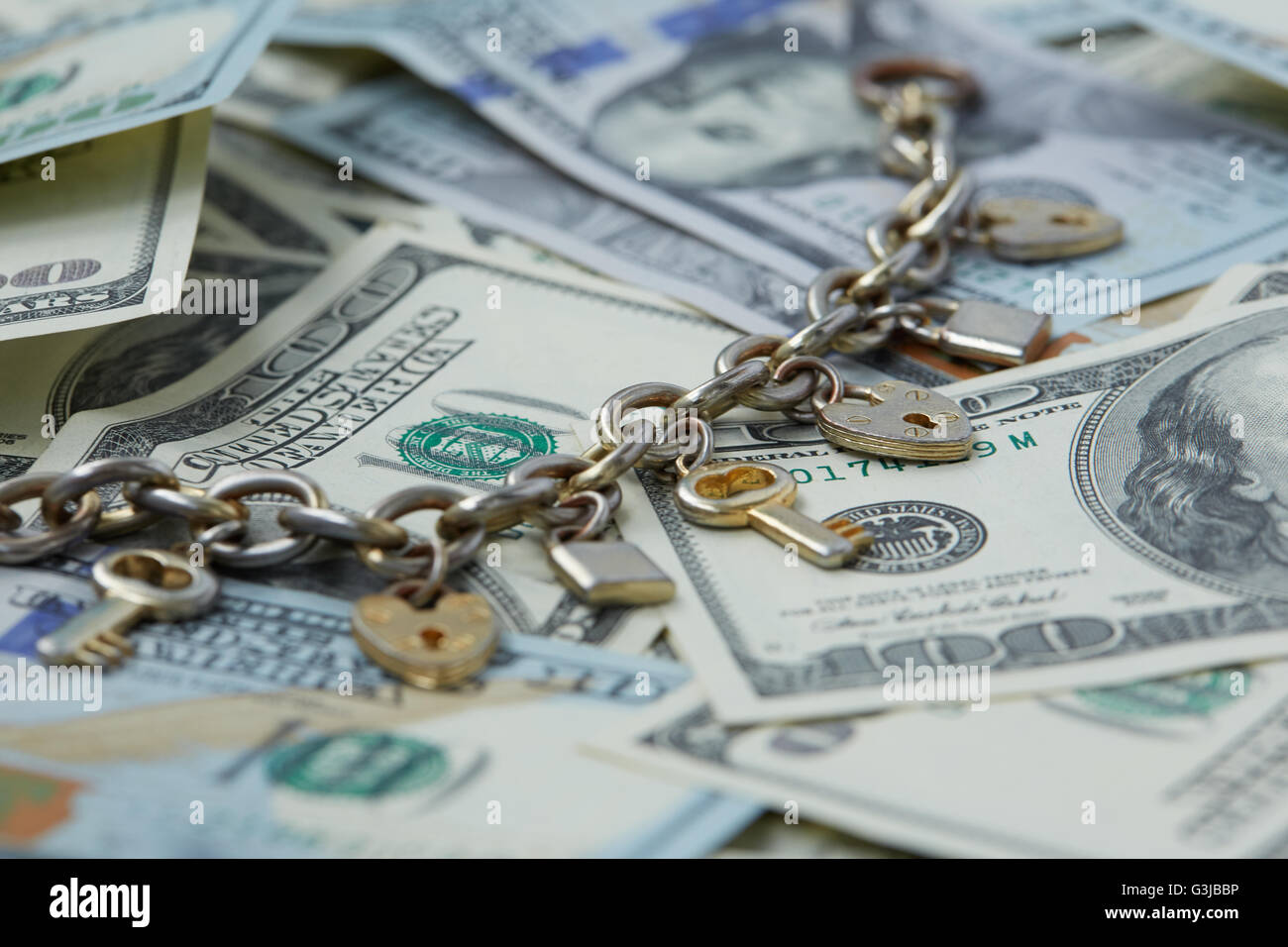 money - keys and locks Stock Photo - Alamy