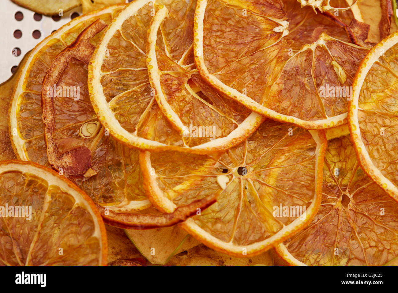 Chips of orange Stock Photo - Alamy