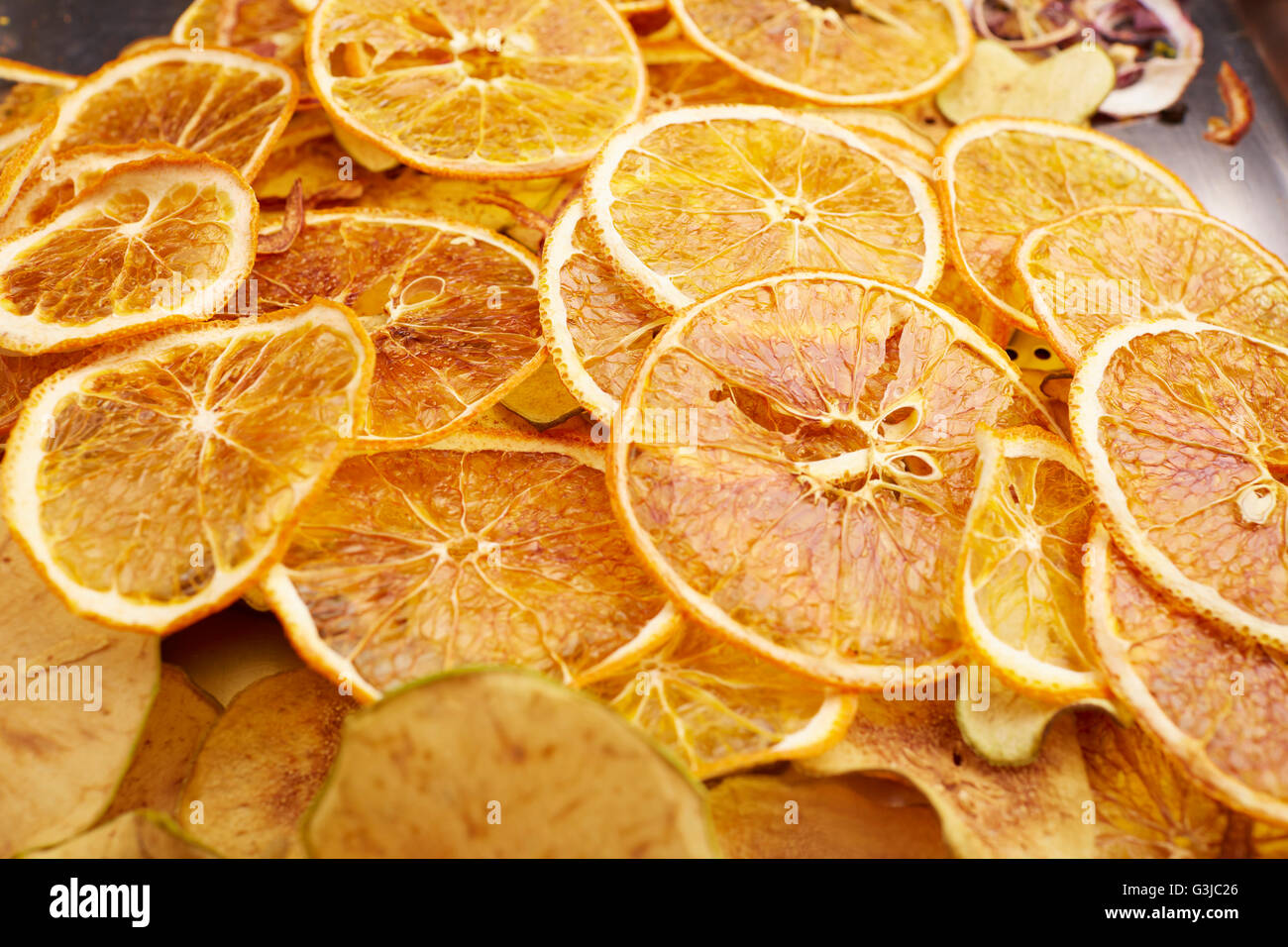Chips of orange Stock Photo - Alamy