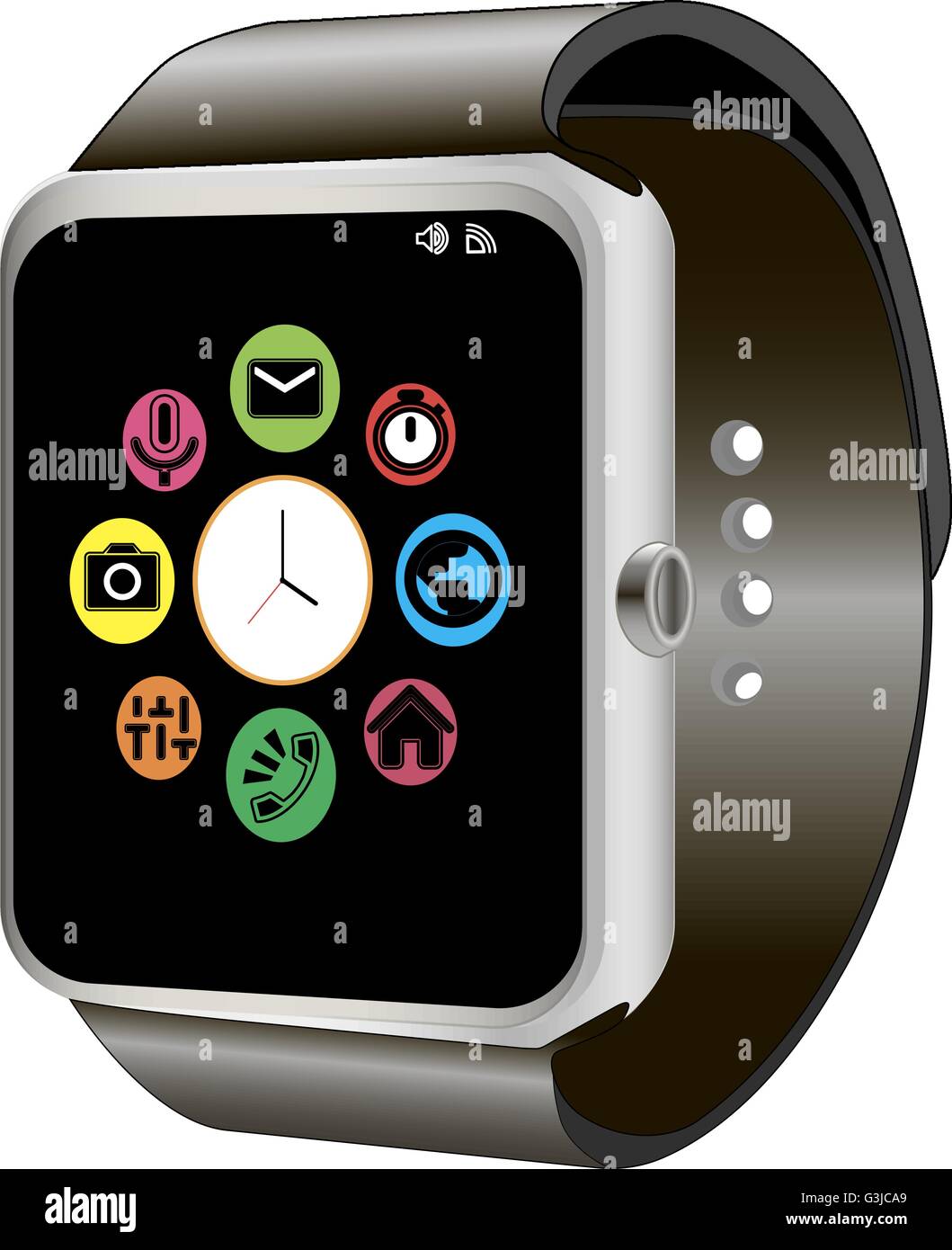 Swatch watch Stock Vector Images - Alamy