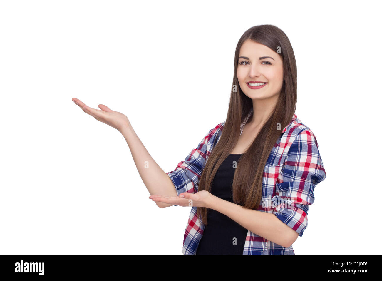 Girl in shirt hi-res stock photography and images - Alamy