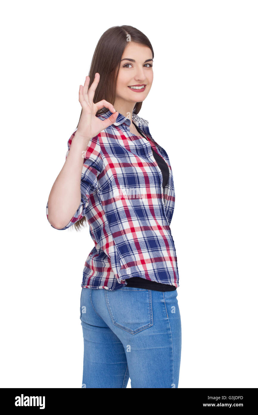 Side girl hi-res stock photography and images - Alamy
