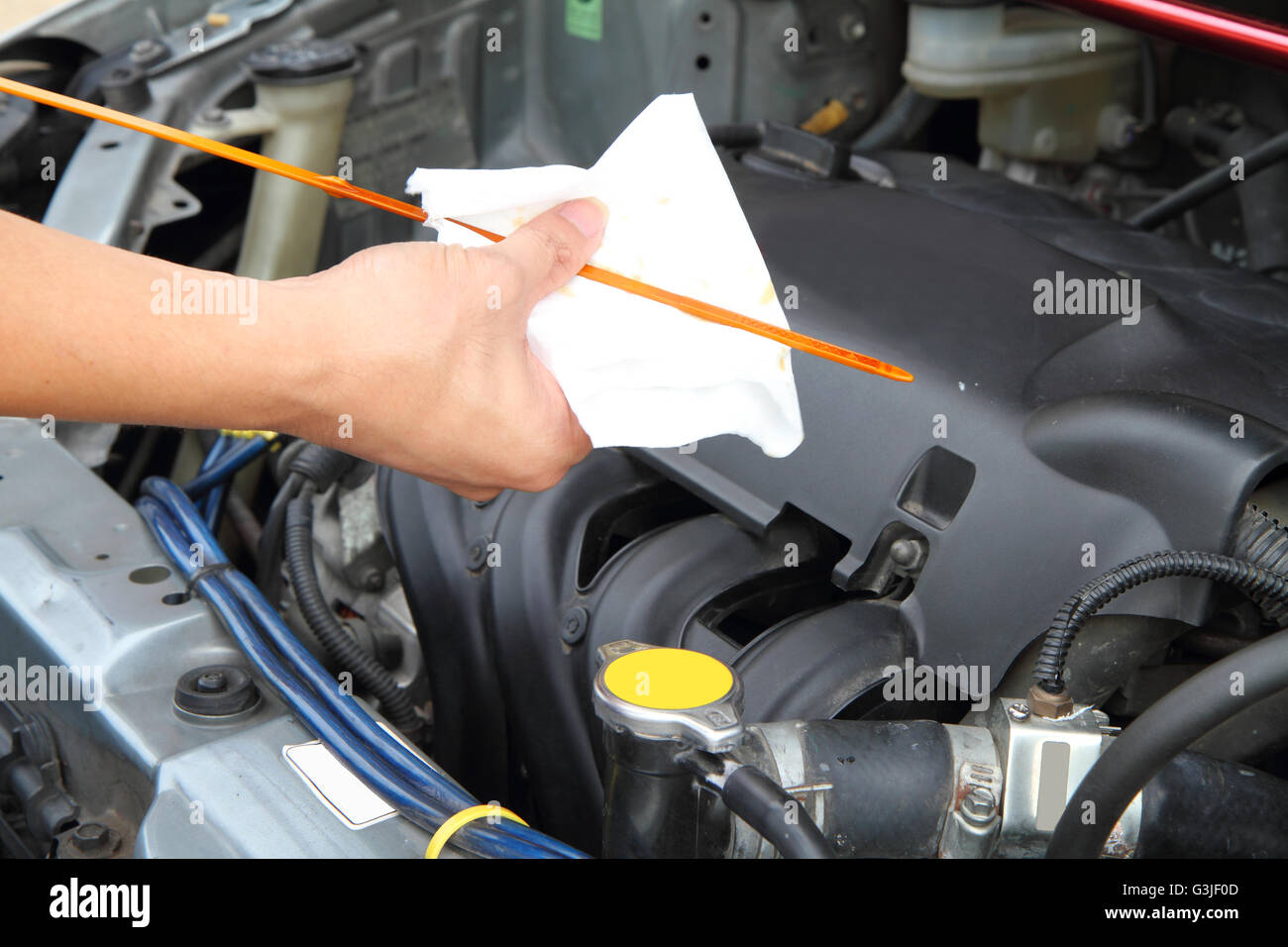 Check oil hi-res stock photography and images - Alamy