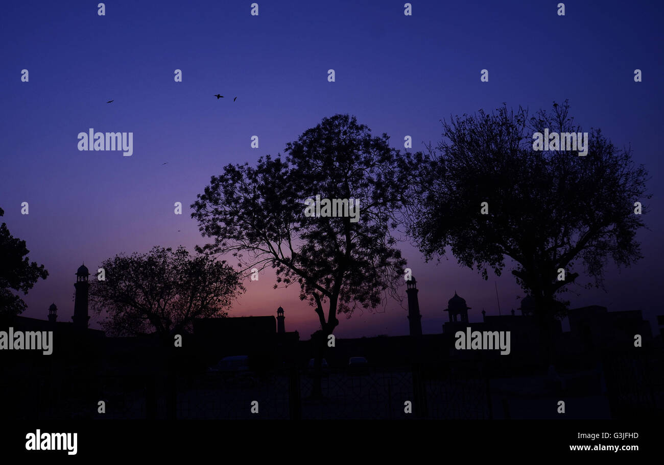 Lahore, Pakistan. 11th Apr, 2016. An attractive significant view of the ...