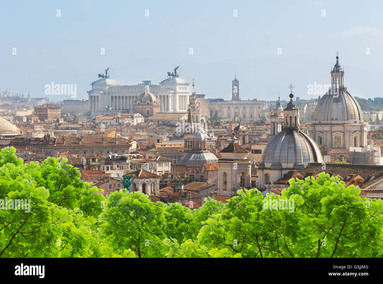 skyline of Rome, Italy Stock Photo - Alamy