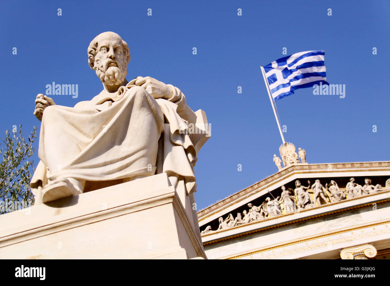 Platon statue hi-res stock photography and images - Alamy