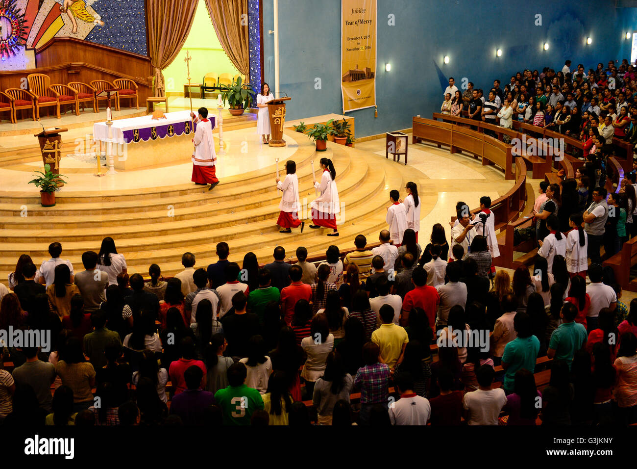 Qatar Doha Religious Complex Churches Stock Photos & Qatar Doha ...