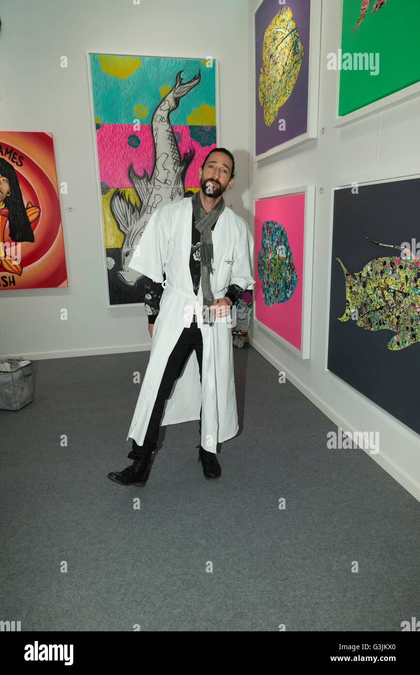 New York, United States. 04th May, 2016. Adrien Brody poses in front of ...