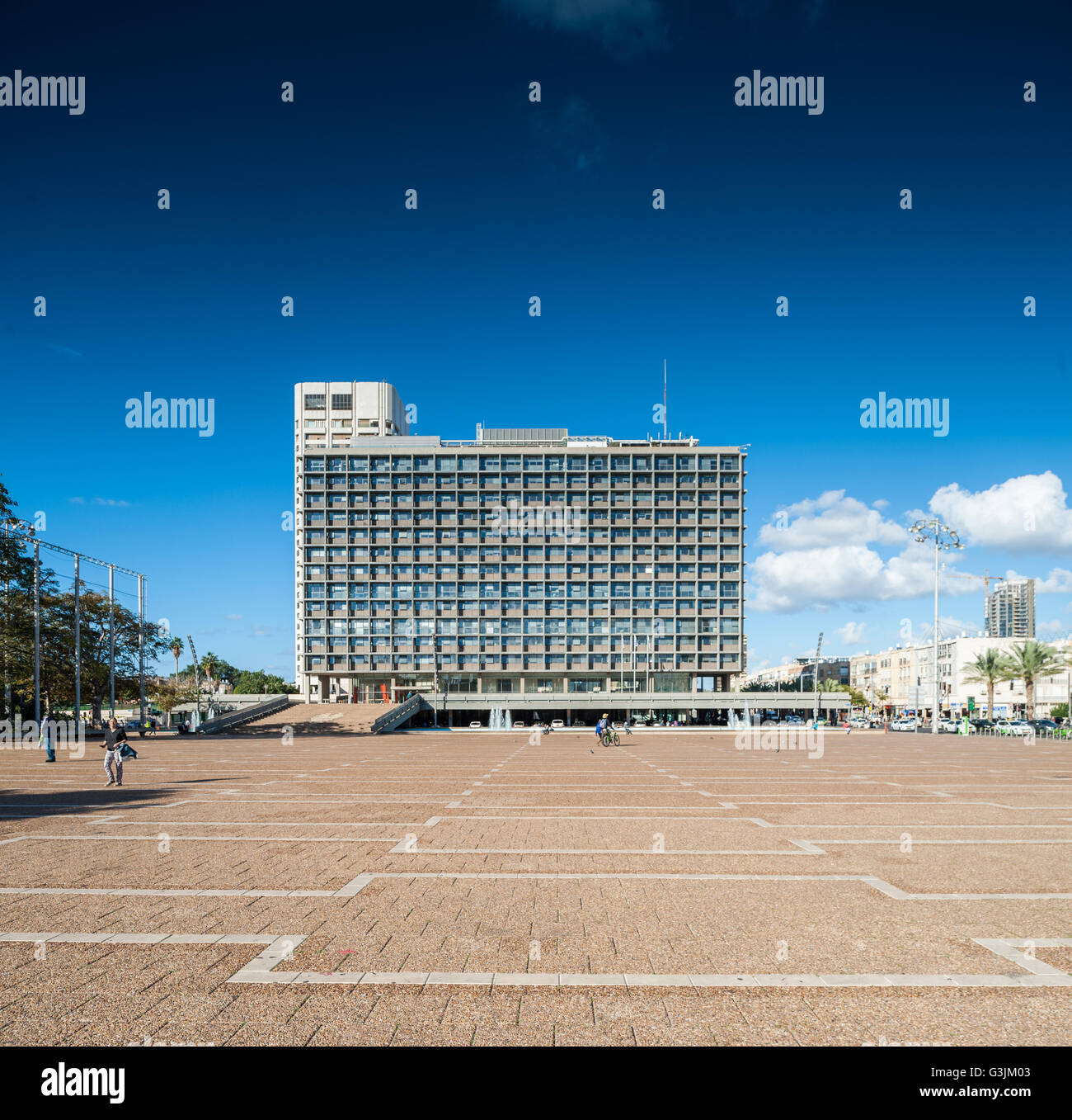 Israel, Tel Aviv, city hall Stock Photo - Alamy