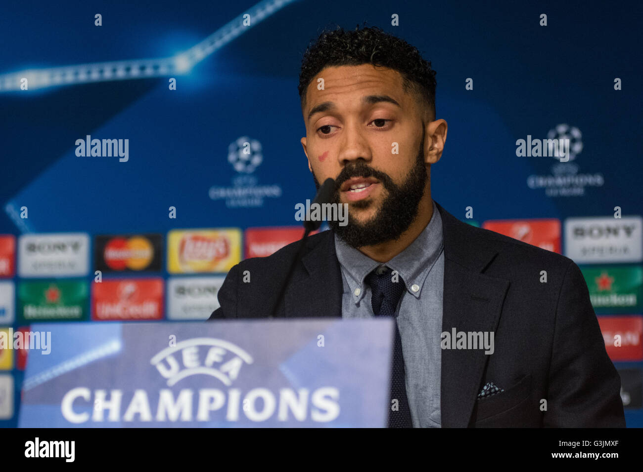 Madrid, Spain. 03rd May, 2016. Manchester City player Gaël Clichy ...