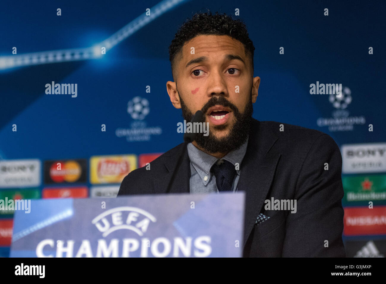 Madrid, Spain. 03rd May, 2016. Manchester City player Gaël Clichy ...