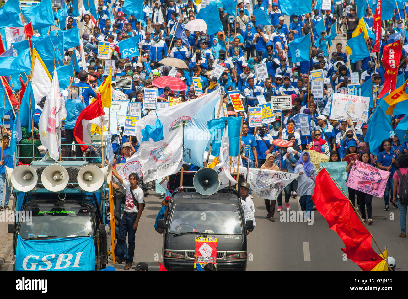 Merdeka street in jakarta hi-res stock photography and images - Alamy