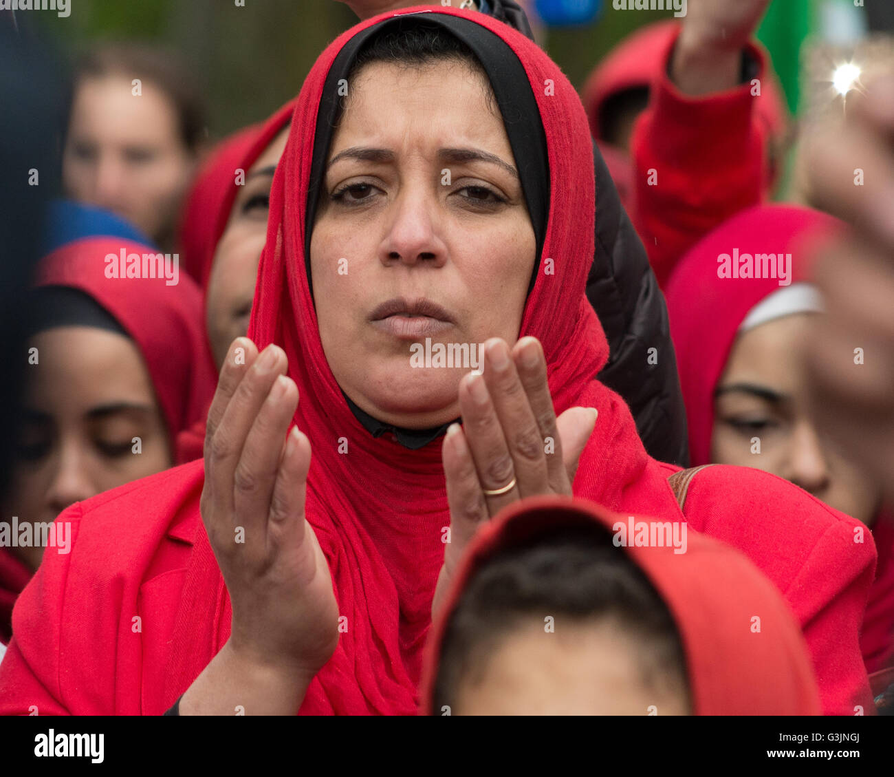 New York, United States. 01st May, 2016. Members of the metro-area ...