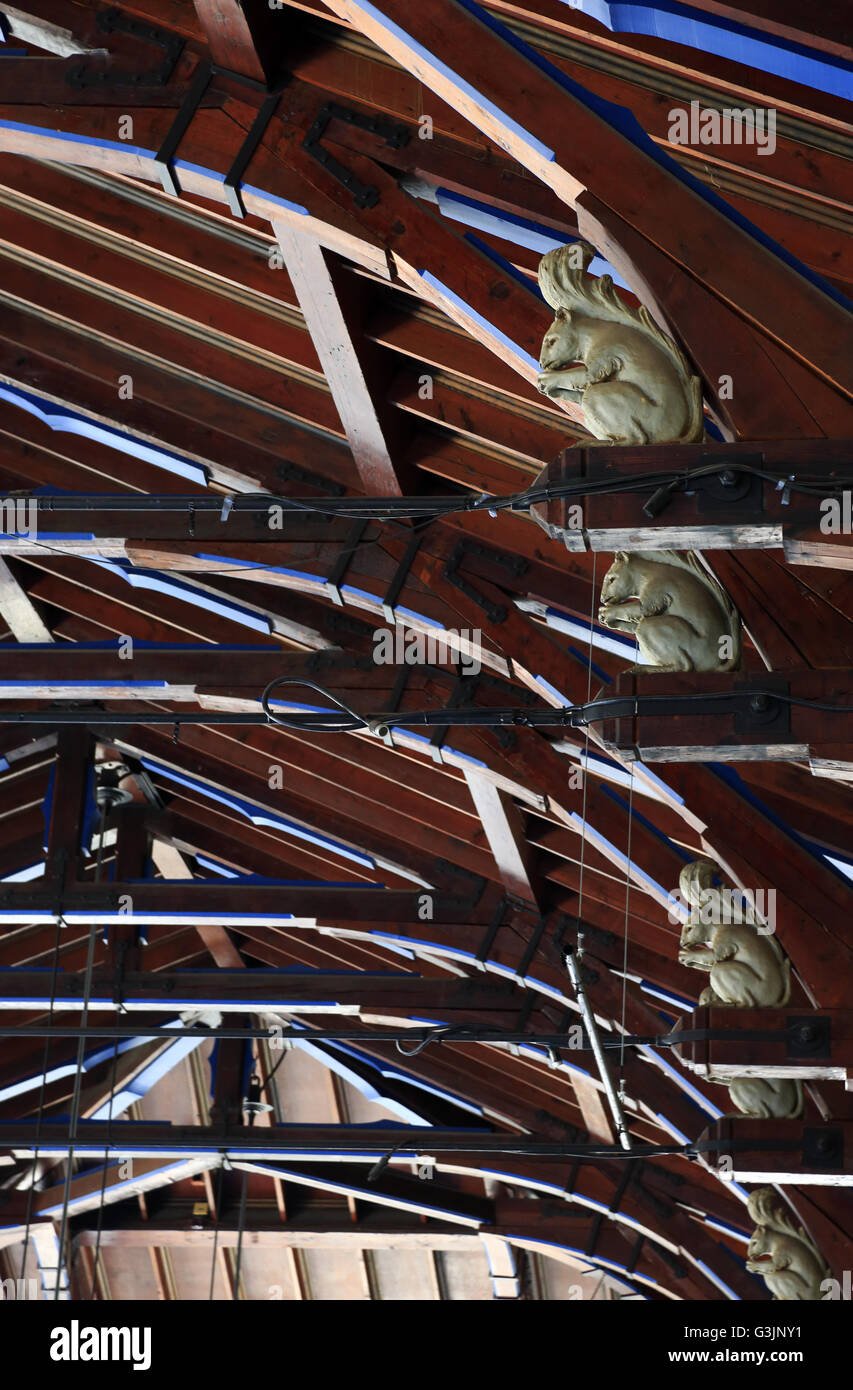 The interior view of Mount Royal Chalet Chalet du Mont Royal in Mount ...