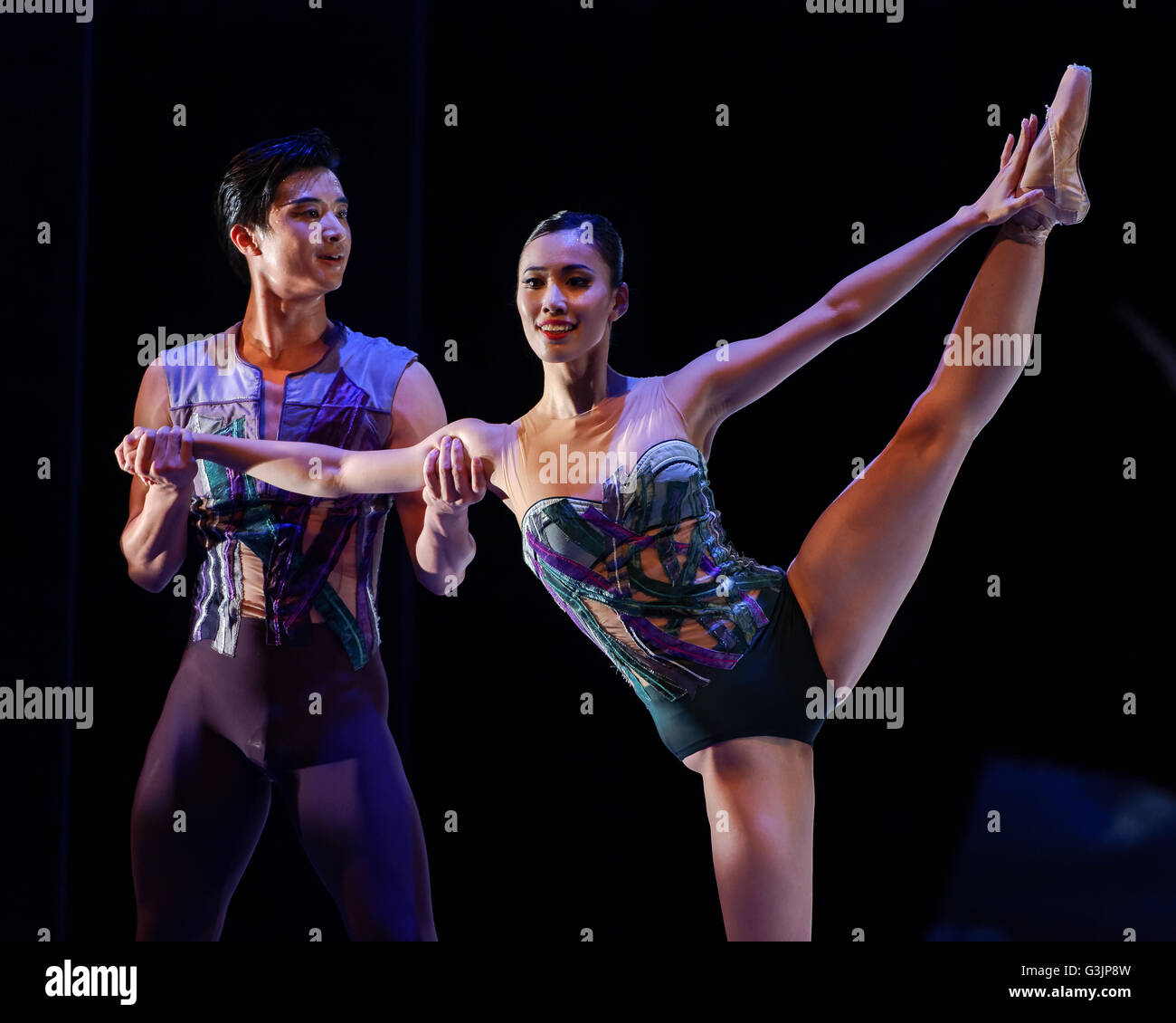 Sydney, Australia. 25th Apr, 2016. The Australian Ballet previewed the third part, Christopher ...