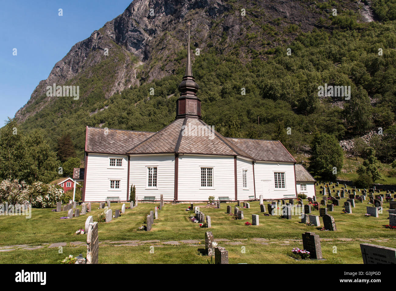 Norddal Church on golden route Ålesund, Ørskog, Stordal, Linge, Valldal ...