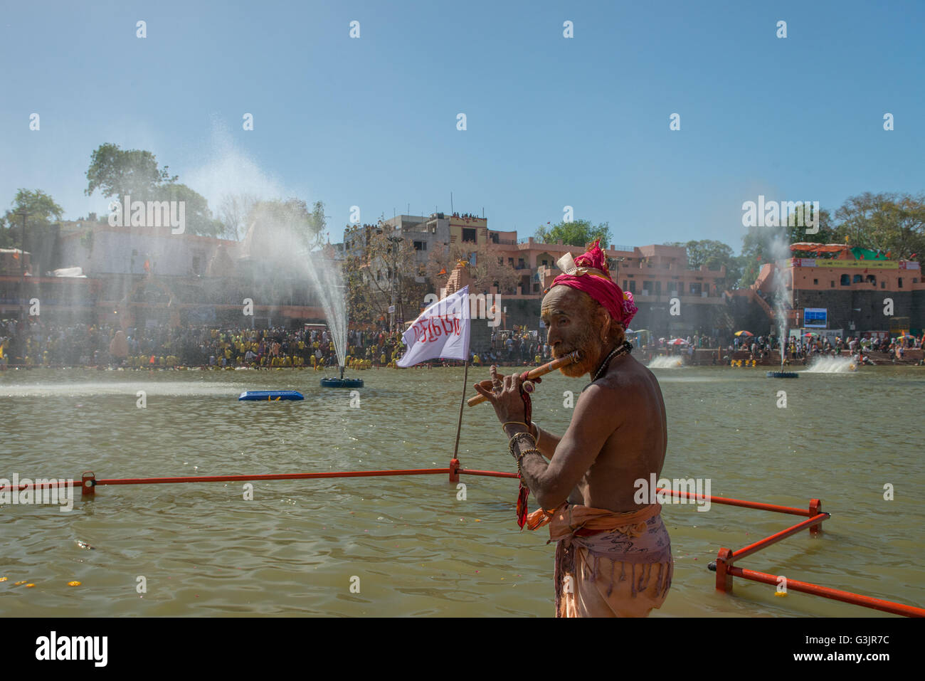 Naga sadhu kumbh mela ujjain hi-res stock photography and images - Alamy