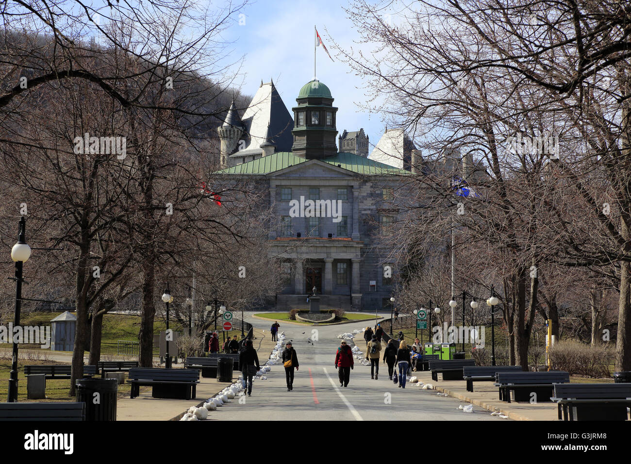 The Art Building in the main campus of McGill University in downtown ...
