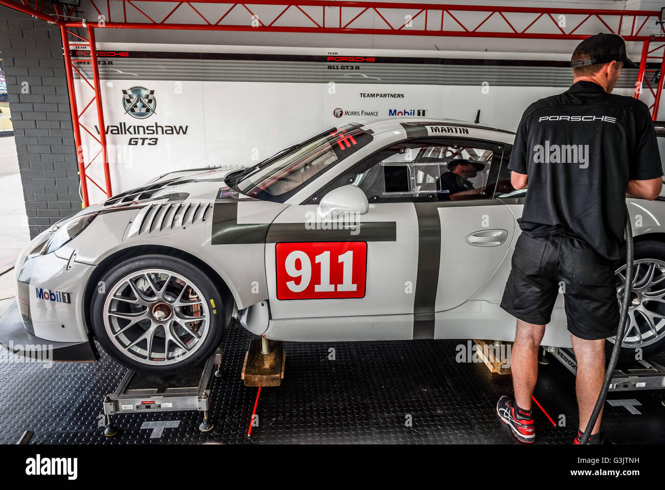 Sydney, Australia. 29th Apr, 2016. Experienced sports car ace John ...