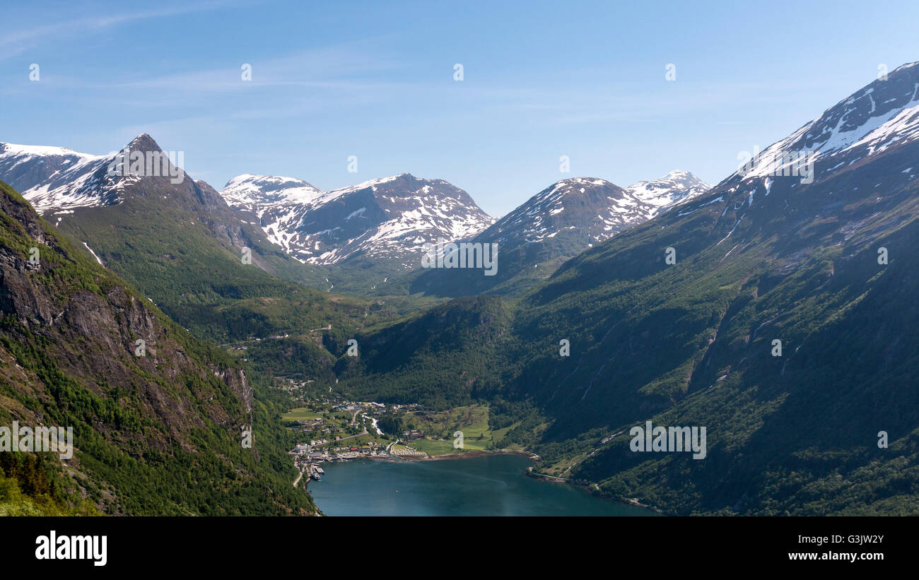 Geiranger on golden route Ålesund, Ørskog, Vestre, Stordal, Linge ...
