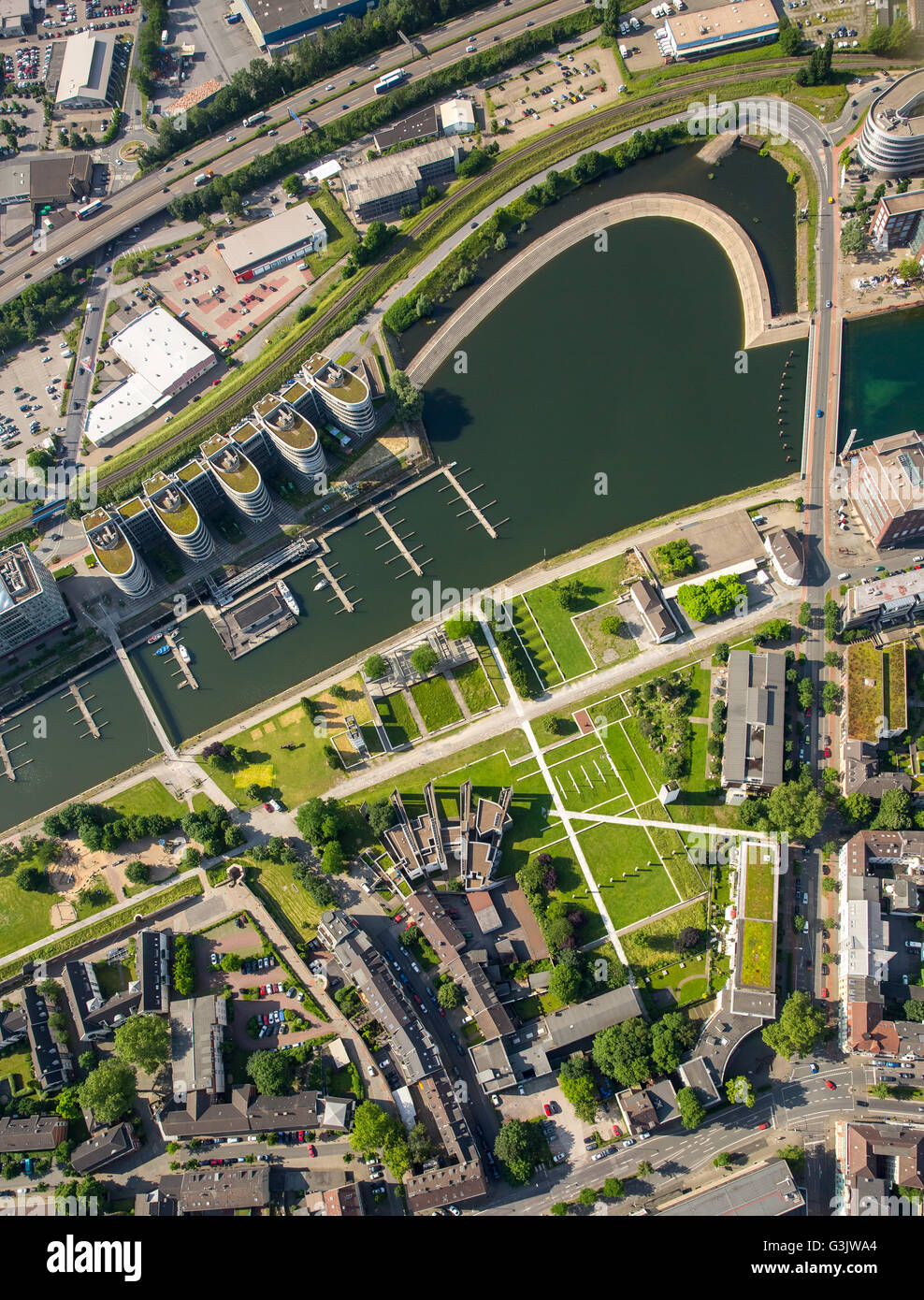 Aerial view, Jewish Community Duisburg-Mülheim-Oberhausen K.d.ö.R in ... Aerial view, Jewish Community Duisburg-Mülheim-Oberhausen K.d.ö.R in ...