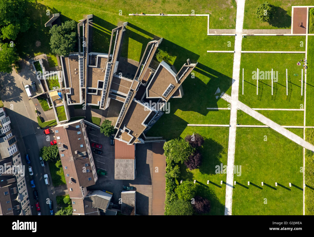 Aerial view, Jewish Community Duisburg-Mülheim-Oberhausen K.d.ö.R in ... Aerial view, Jewish Community Duisburg-Mülheim-Oberhausen K.d.ö.R in ...