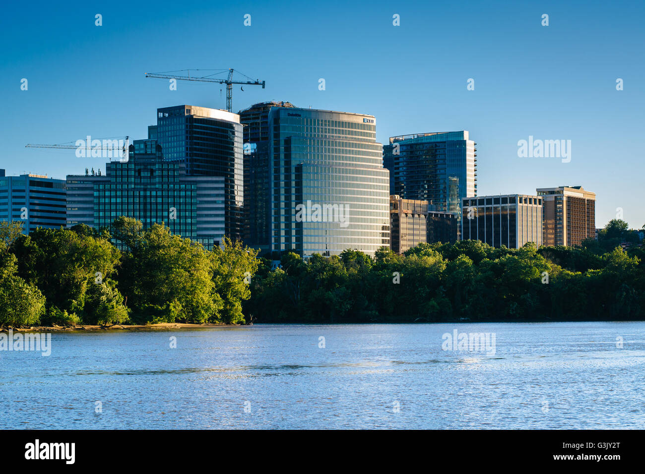 Georgetown dc skyline hi-res stock photography and images - Alamy