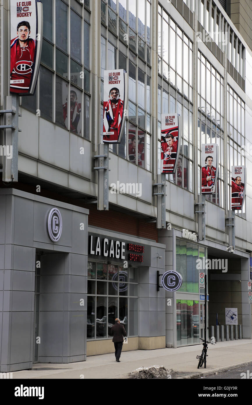 The Centre Bell the home of National Hockey League's Montreal Canadiens ...