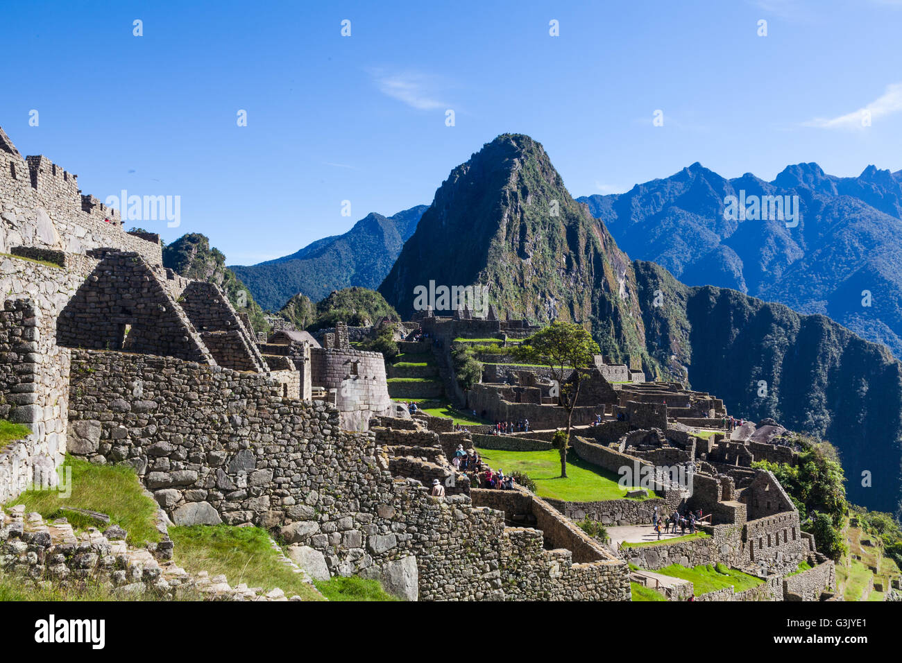 Machu picchu entrance hi-res stock photography and images - Alamy